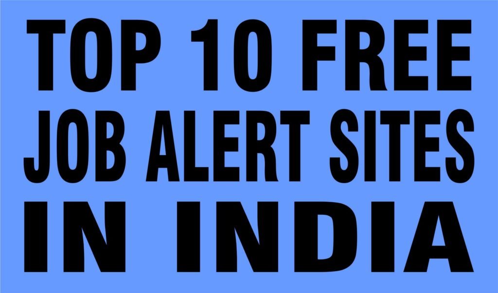 Top 10 Free Job Alert Sites in India » easygovtjobs.com