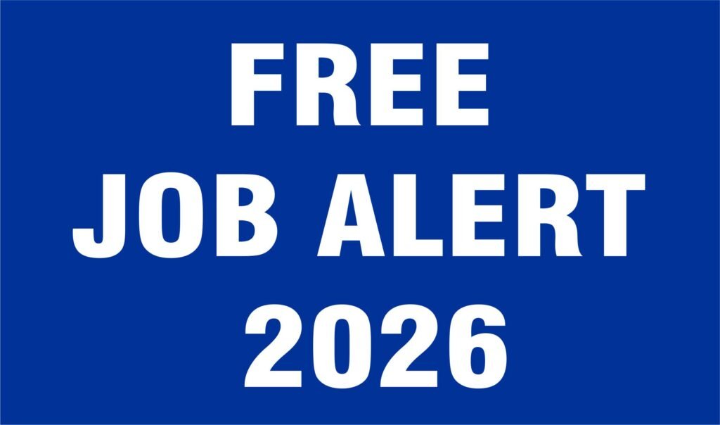 Free Job Alert 2026 » easygovtjobs.com